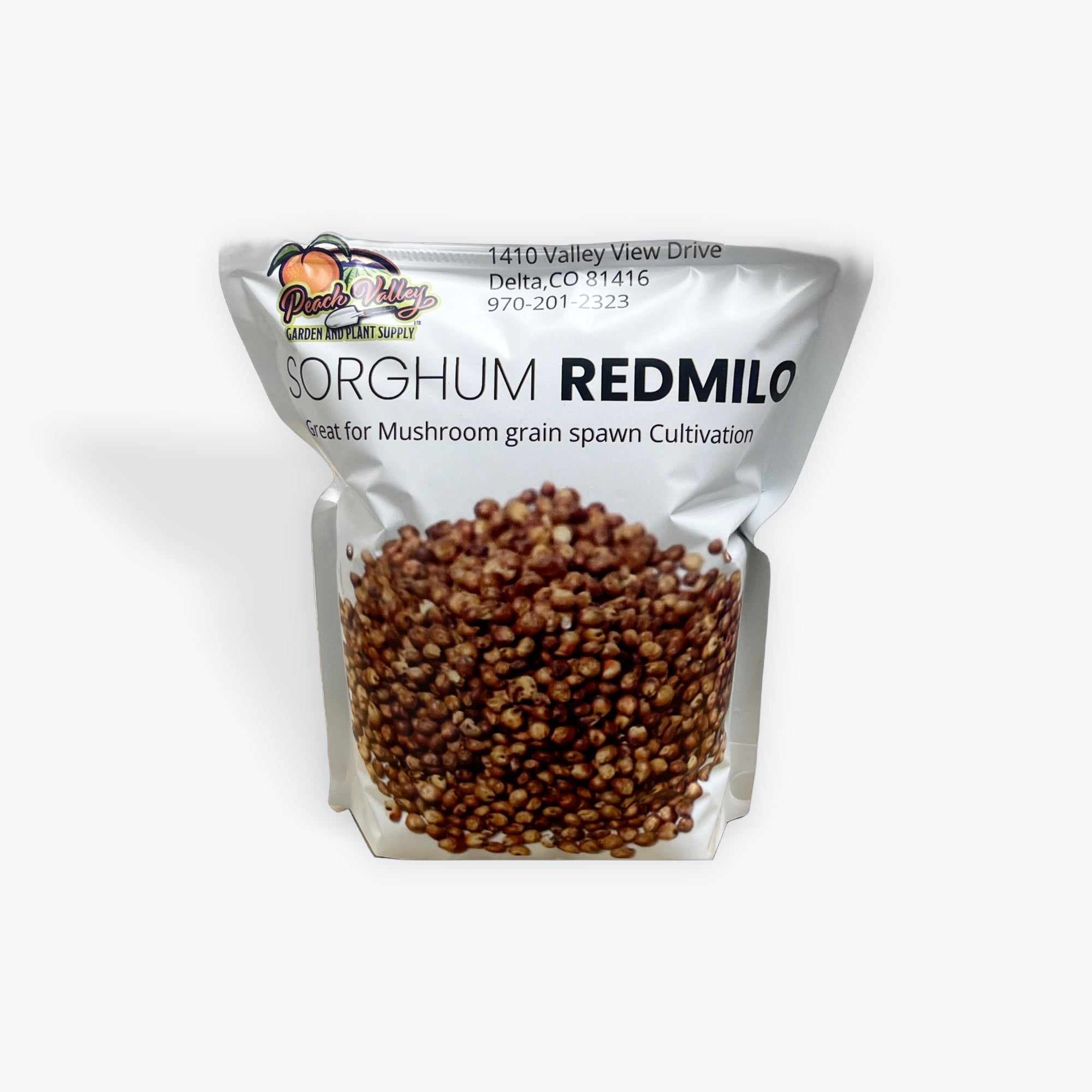 Red Milo 3lb Bag (Organic Red Milo Sorghum) , Red Milo Sorghum | Peach ...